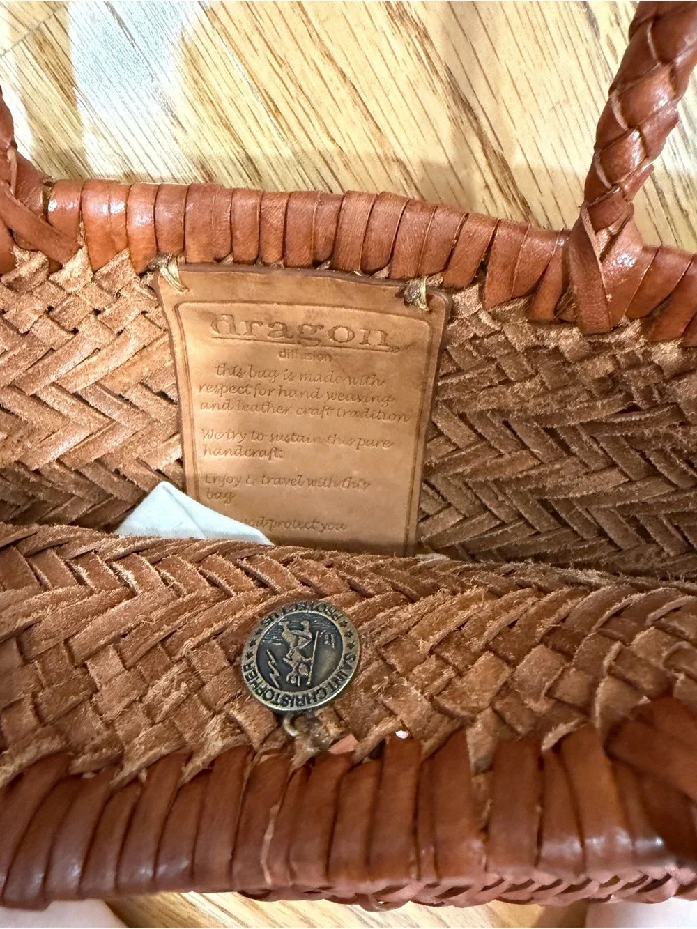 Dragon Diffusion | Bags | Dragon Diffusion Mini Flat Gora Tan | Poshmark